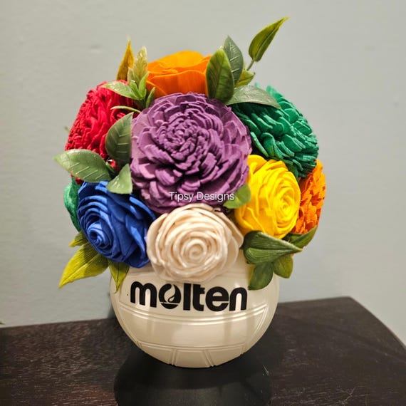 Volleyball Flower Arrangement