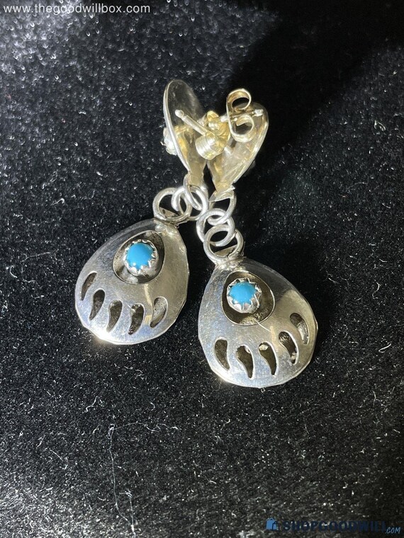 sterling navajo bear claw - Gem