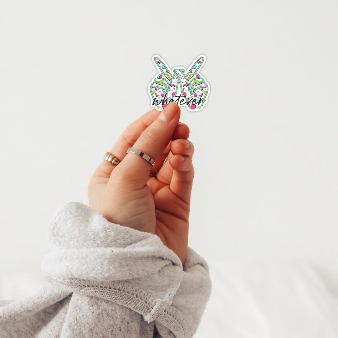 Whatever! 90's Sticker | Stickers | 90's Lingo | Stickers for ...