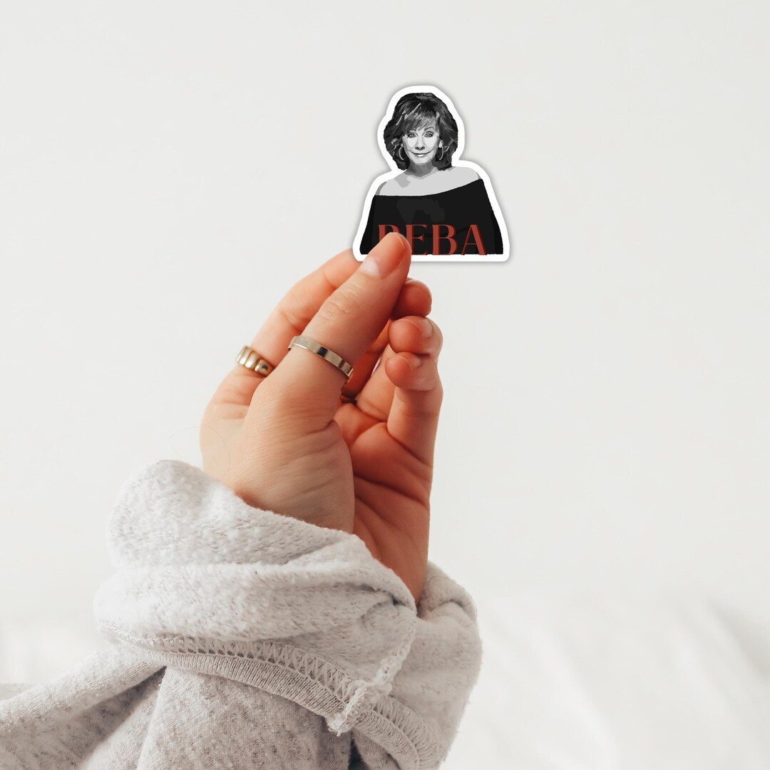 Reba Mcentire Sticker: 90's Country Music, Cowgirl Vinyl Decal - Etsy