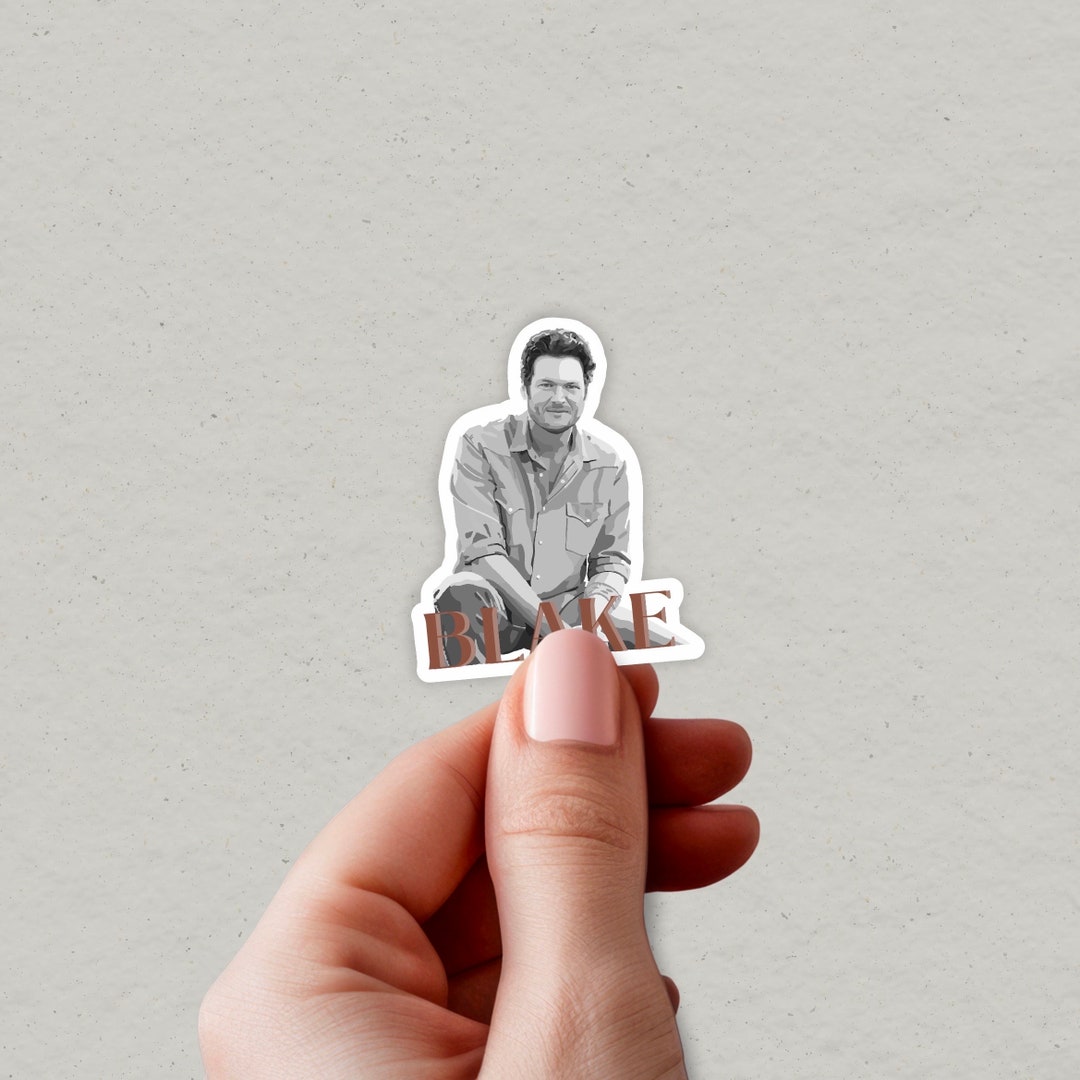 Blake Sticker Cowboy Sticker Country Music Western Sticker Blake ...