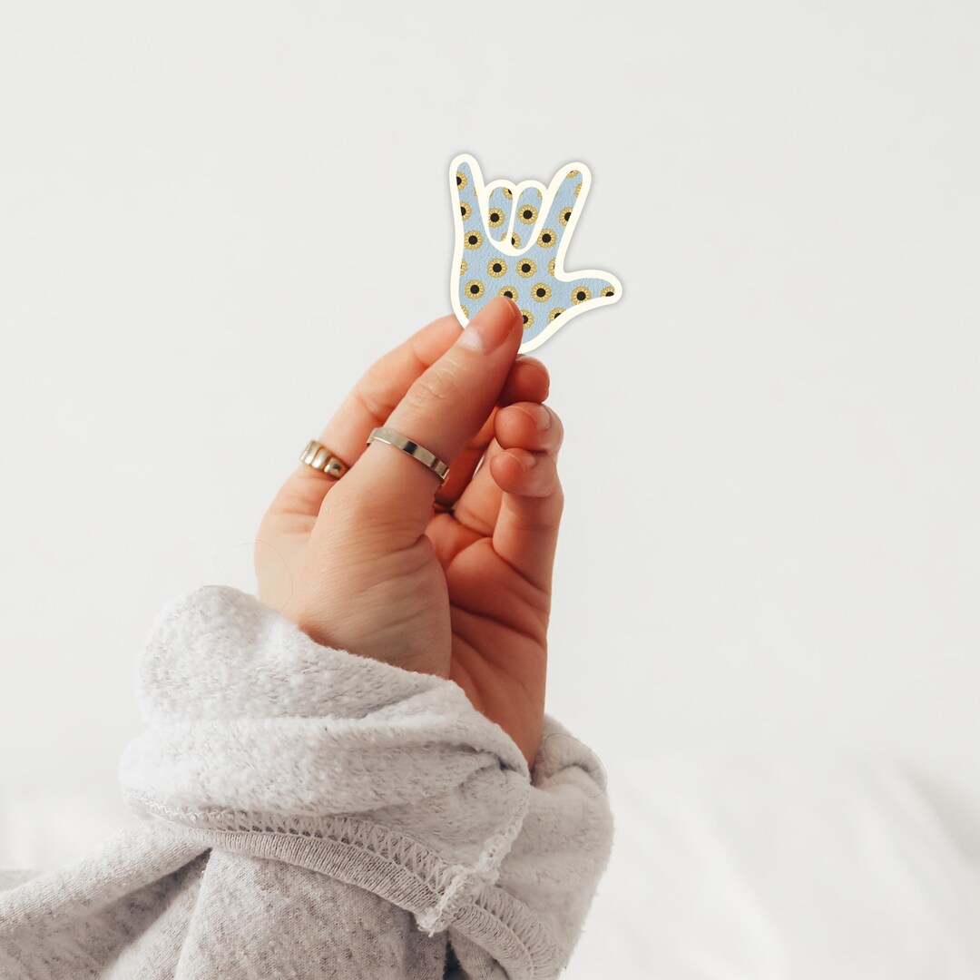 ASL I Love You Sticker | Stickers | Stickers for Hydroflask | Sign ...