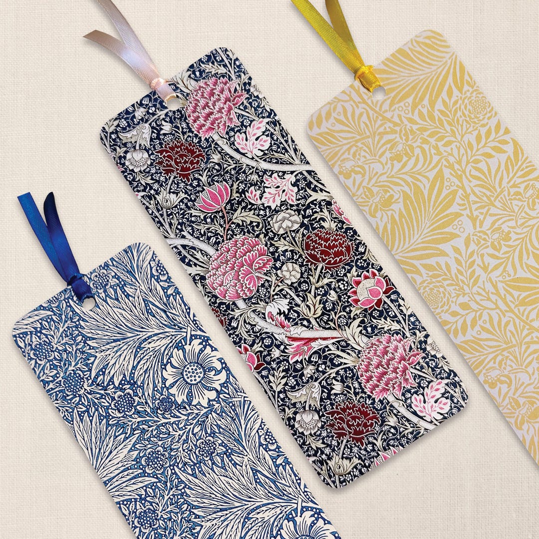 Artist Bookmark - William Morris - Mother's Day Gift for Her, Cottage ...