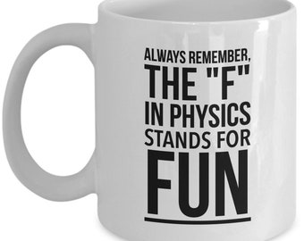 Physics Coffee Cup - Etsy