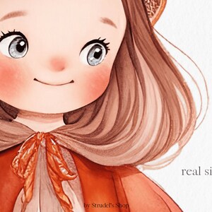 Cute School Kids Watercolor Clipart PNG b177 - Etsy