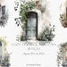 Cozy Doors Windows Watercolor Clipart PNG - House Sublimation Journal ...