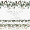 Christmas Border | Frame | Cute Frames | Hand-drawn Frame | Hand ...