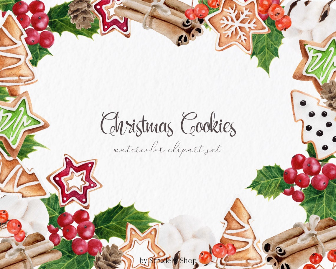 Christmas Cookie Border