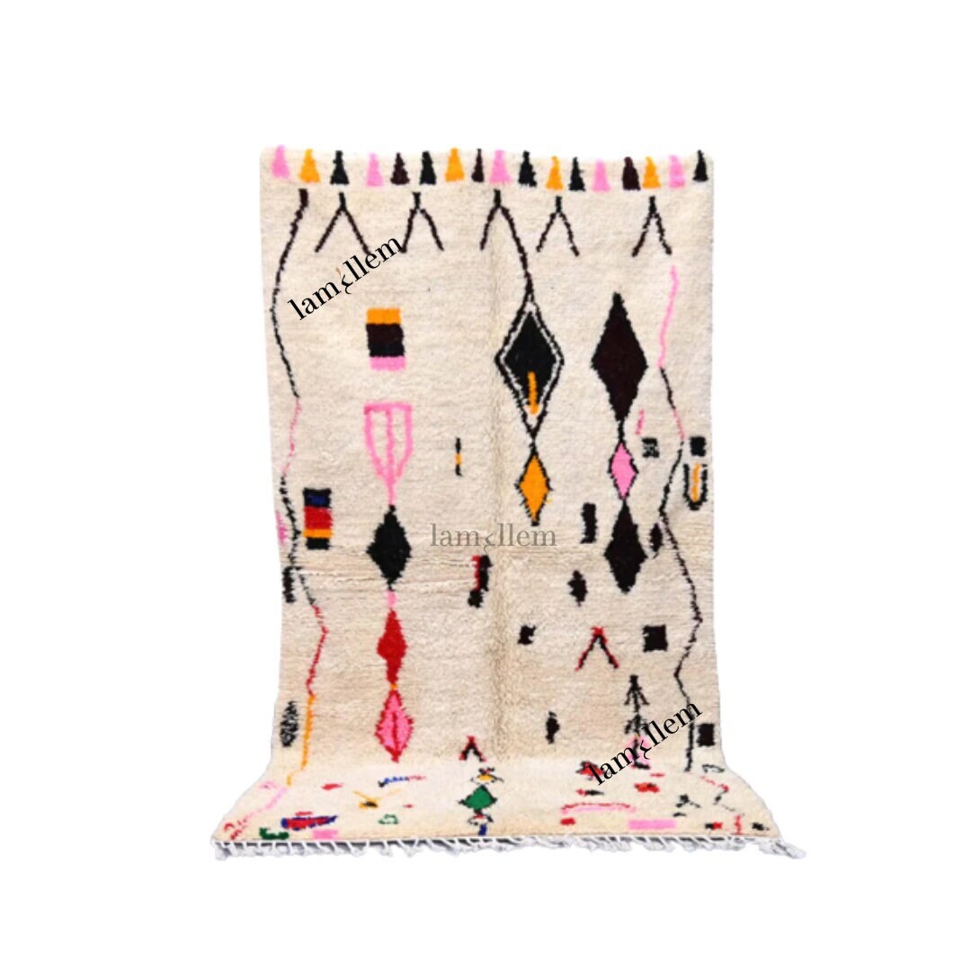 Different Sizes Moroccan Azilal Rug Morocco Azilal Carpet - Etsy