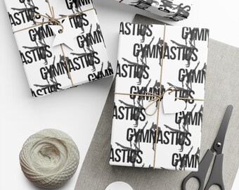 Gymnastics Wrapping Paper - Etsy