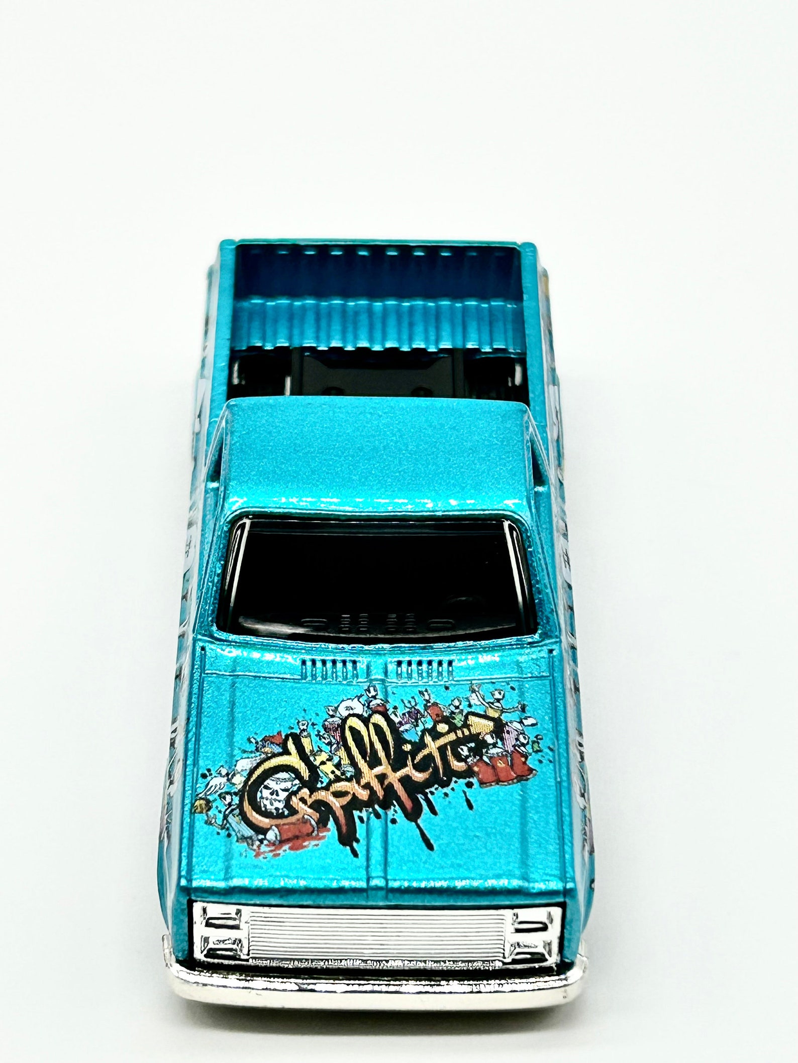 Fully Custom 83 Chevy Silverado graffiti Themed With Ac Custon ...