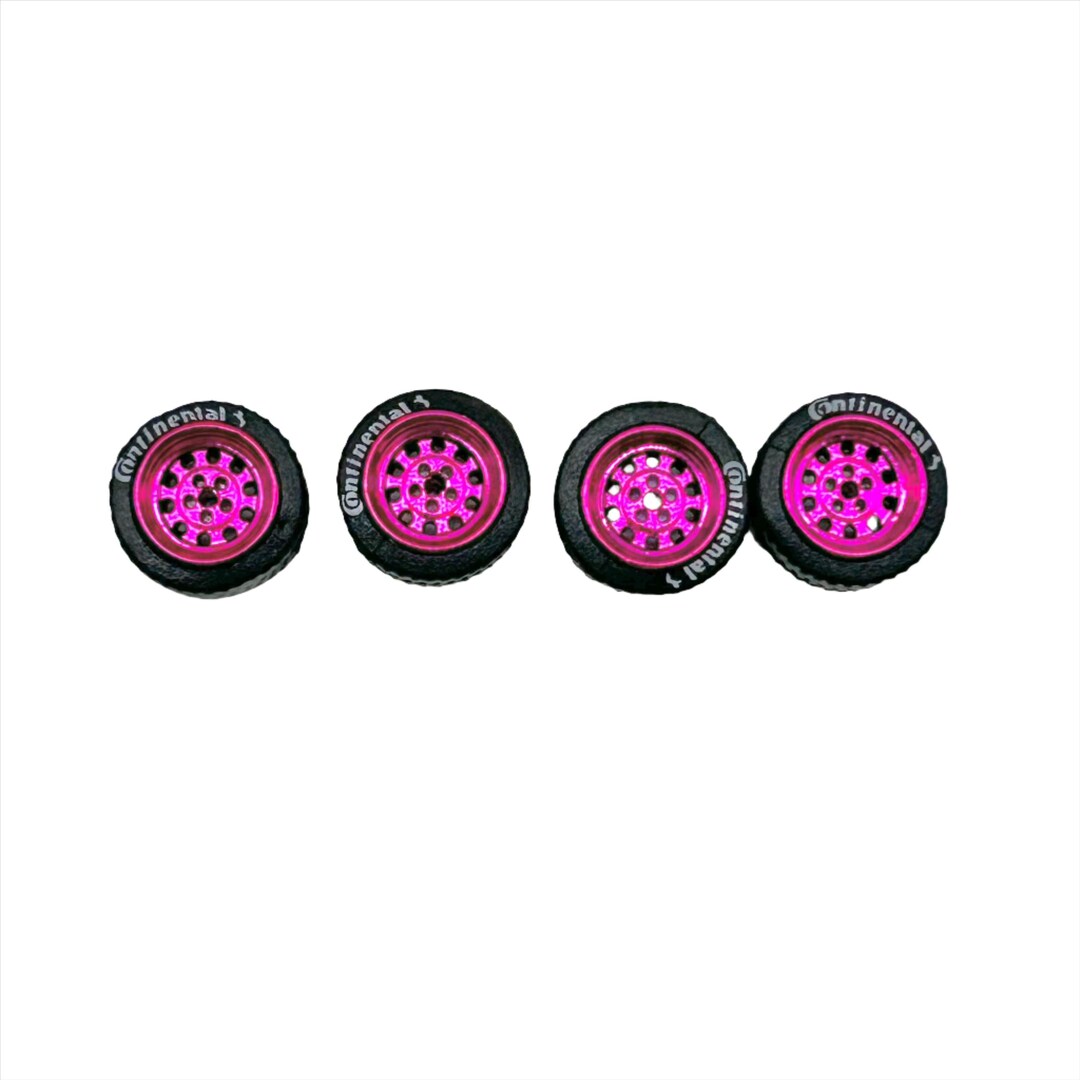 Model O - Violet Metallic “dots” Wheels With Lettered Tires. - Etsy