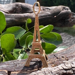 Eiffel Tower Charm, Gold Eiffel Tower, Paris Charms, Travel Charms - Etsy