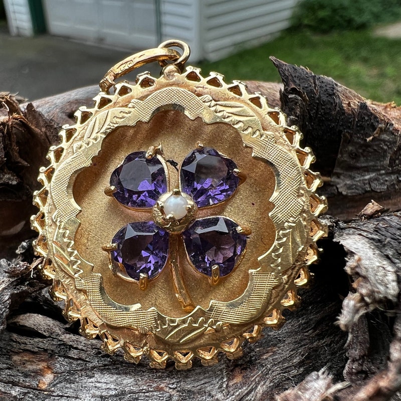 4 Leaf Clover Charm - Etsy