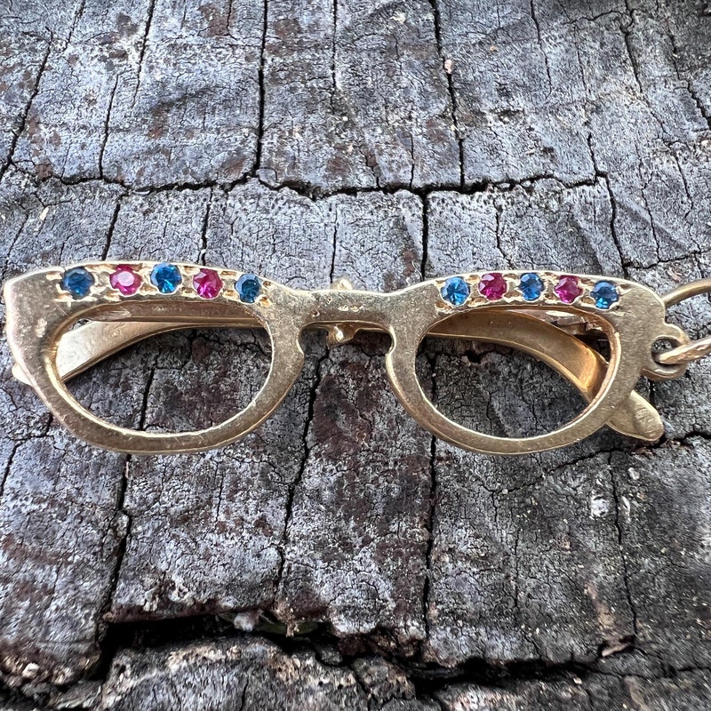 Eyeglasses Charm - Etsy