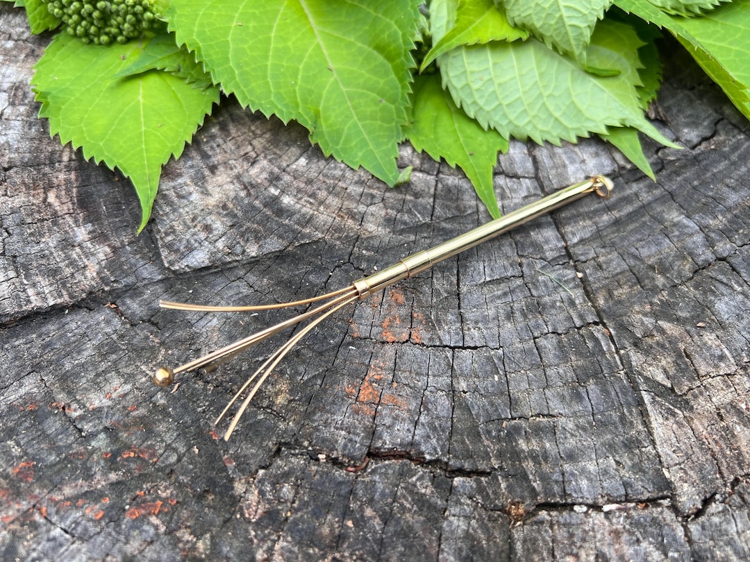 Swizzle Stick Charm, Gold Swizzle Stick, Gold Cocktail Stirrer - Etsy