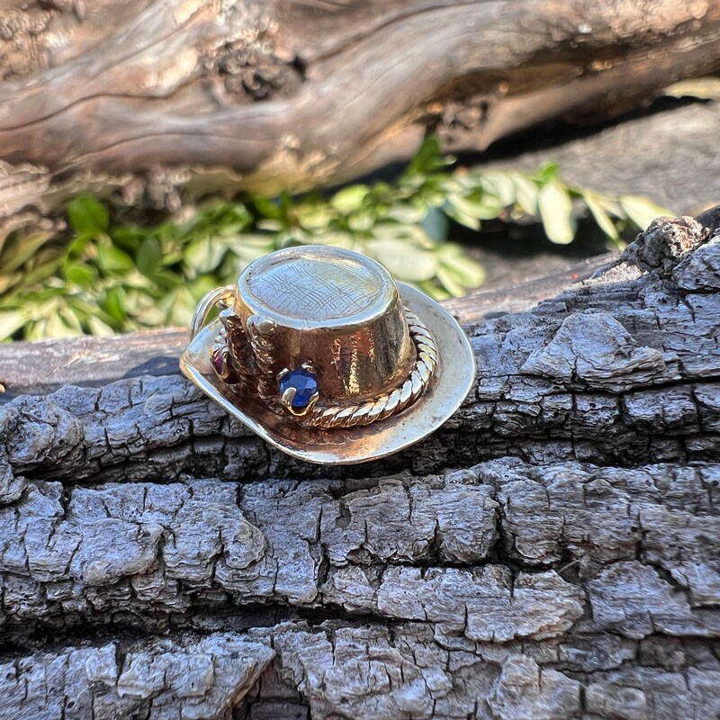 Cowboy Hat Charm - Etsy