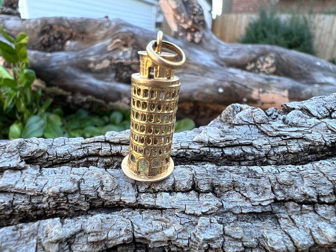 Leaning Tower of Pisa Charm, Tower of Pisa Charm, Italy Charm, Landmark ...