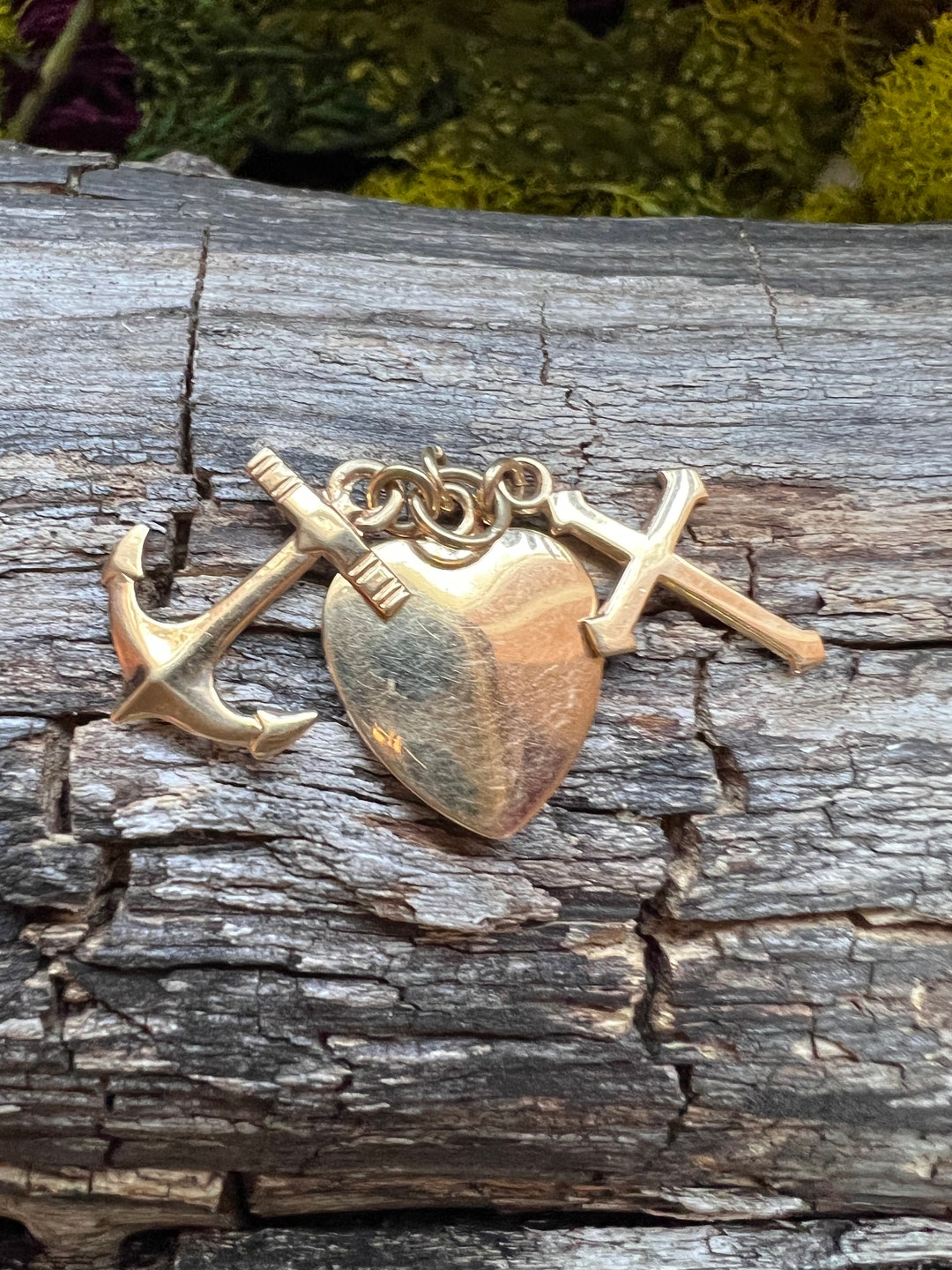 Faith, Hope, Love Charm, Faith, Hope, Charity Charm, Christian Charm ...