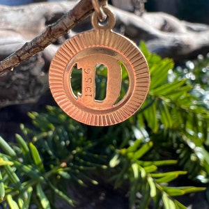 Gold Initial d Charm, Initial D Charm, Initial D Pendant, Letter D ...