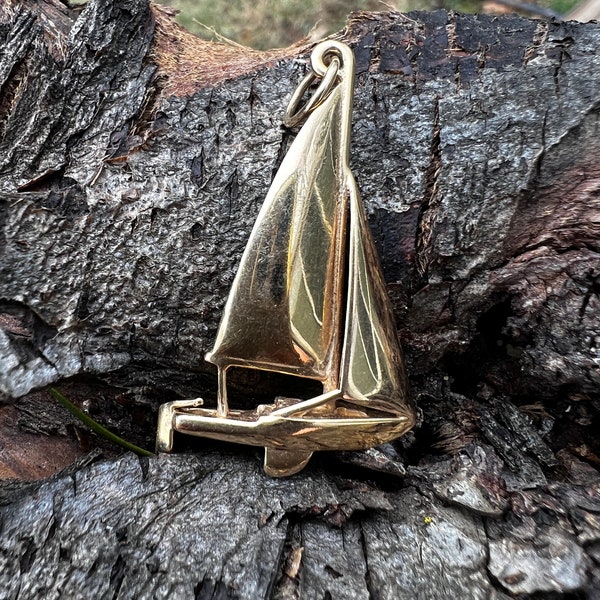 Sailboat Charm - Etsy
