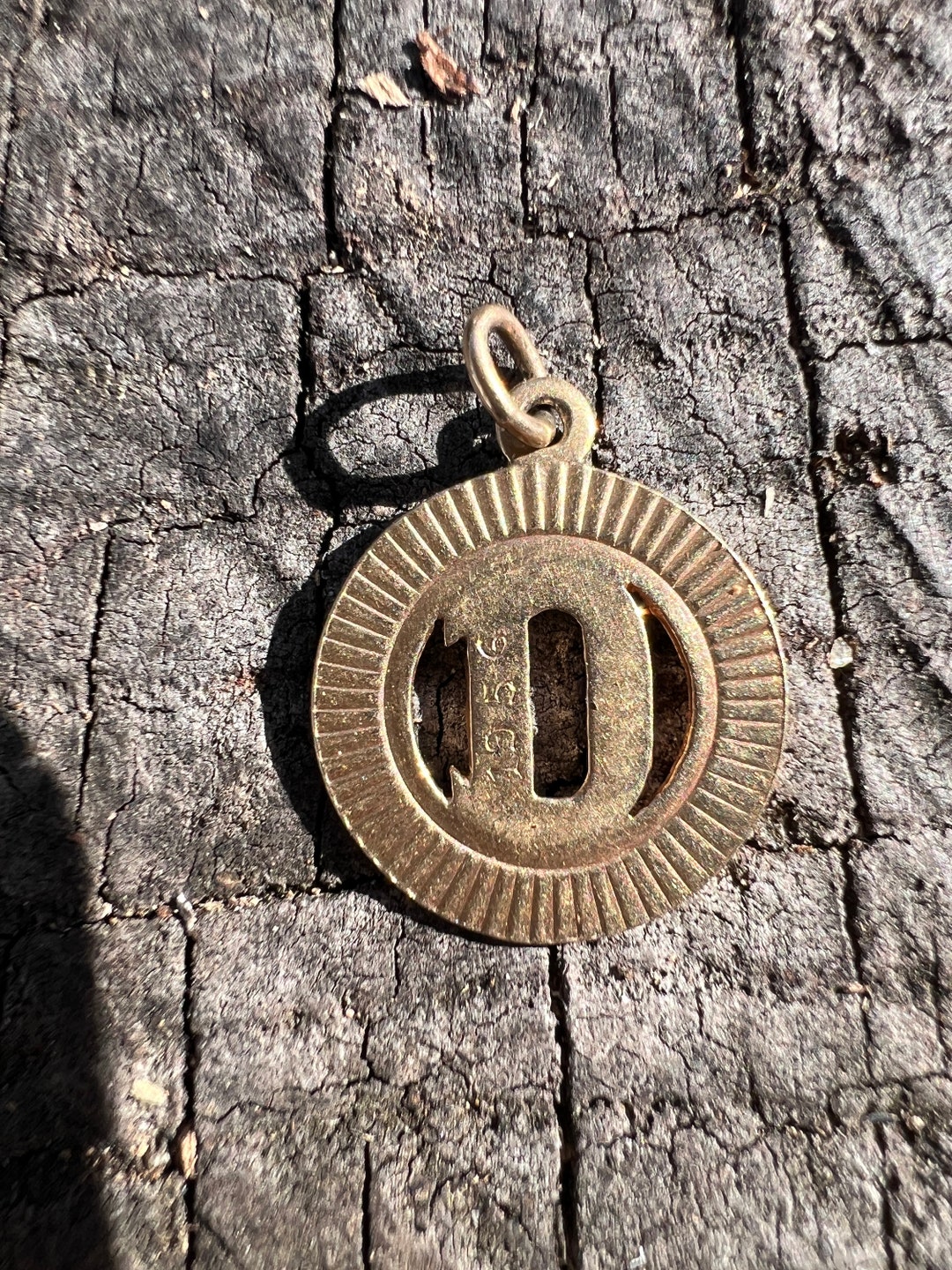 Gold Initial d Charm, Initial D Charm, Initial D Pendant, Letter D ...