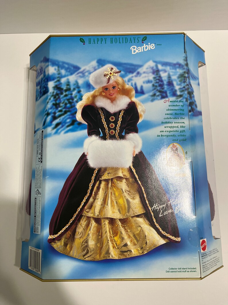 Happy Holidays Special Edition Barbie 1996 - Etsy
