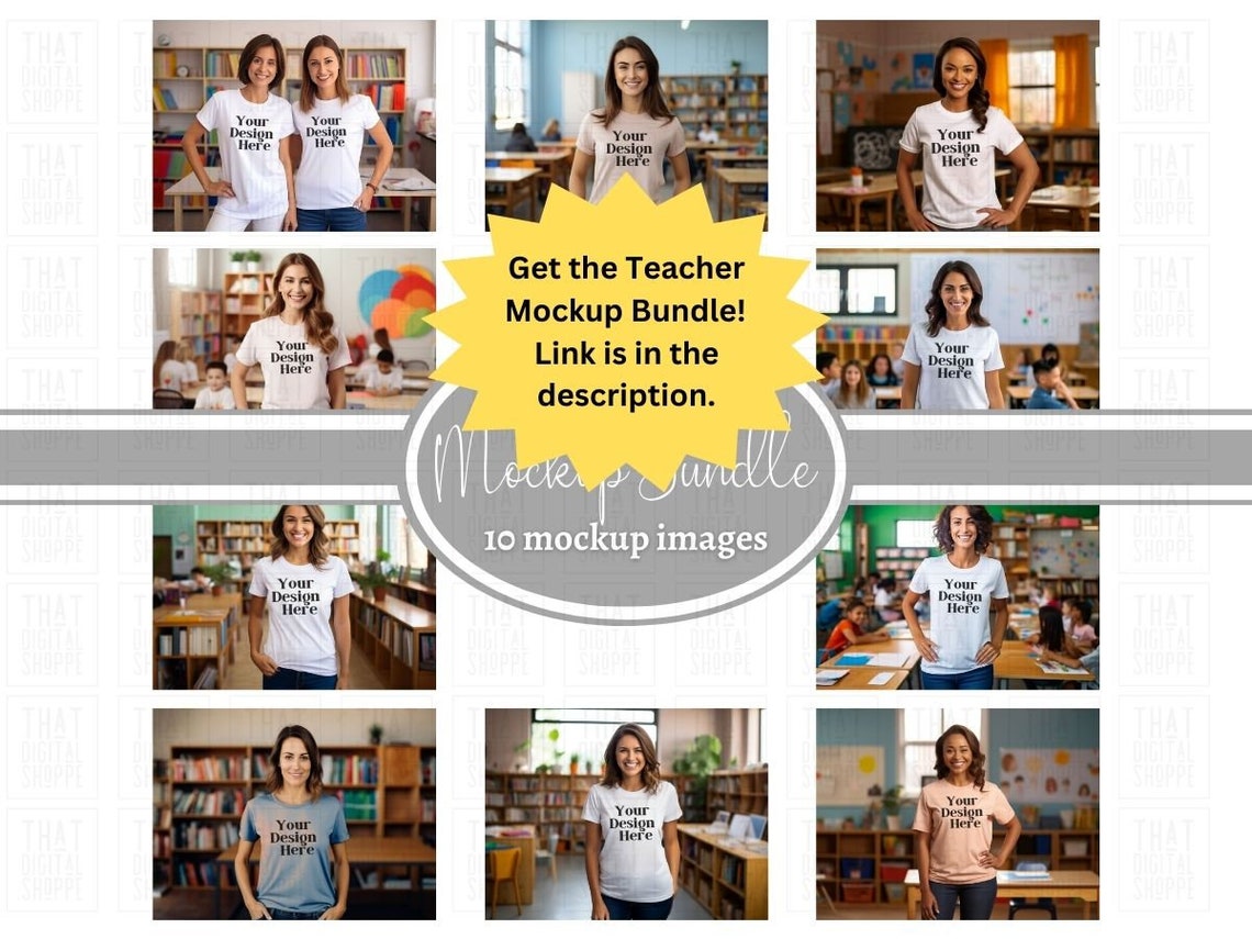 Teacher Shirt Mockup Back to School Shirt Mockup First Day of School ...