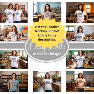 Teacher Shirt Mockup Back to School Shirt Mockup First Day of School ...