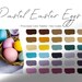 Easter Color Palette, Easter Egg Color Palette, Procreate Color Palette ...