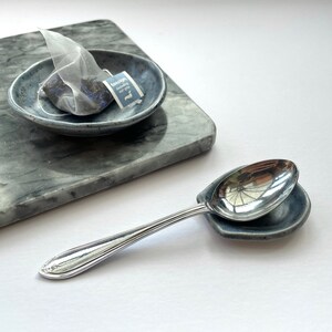 Handmade Ceramic Teaspoon Rest. Little Spoon Rests Made by Hand. - Etsy