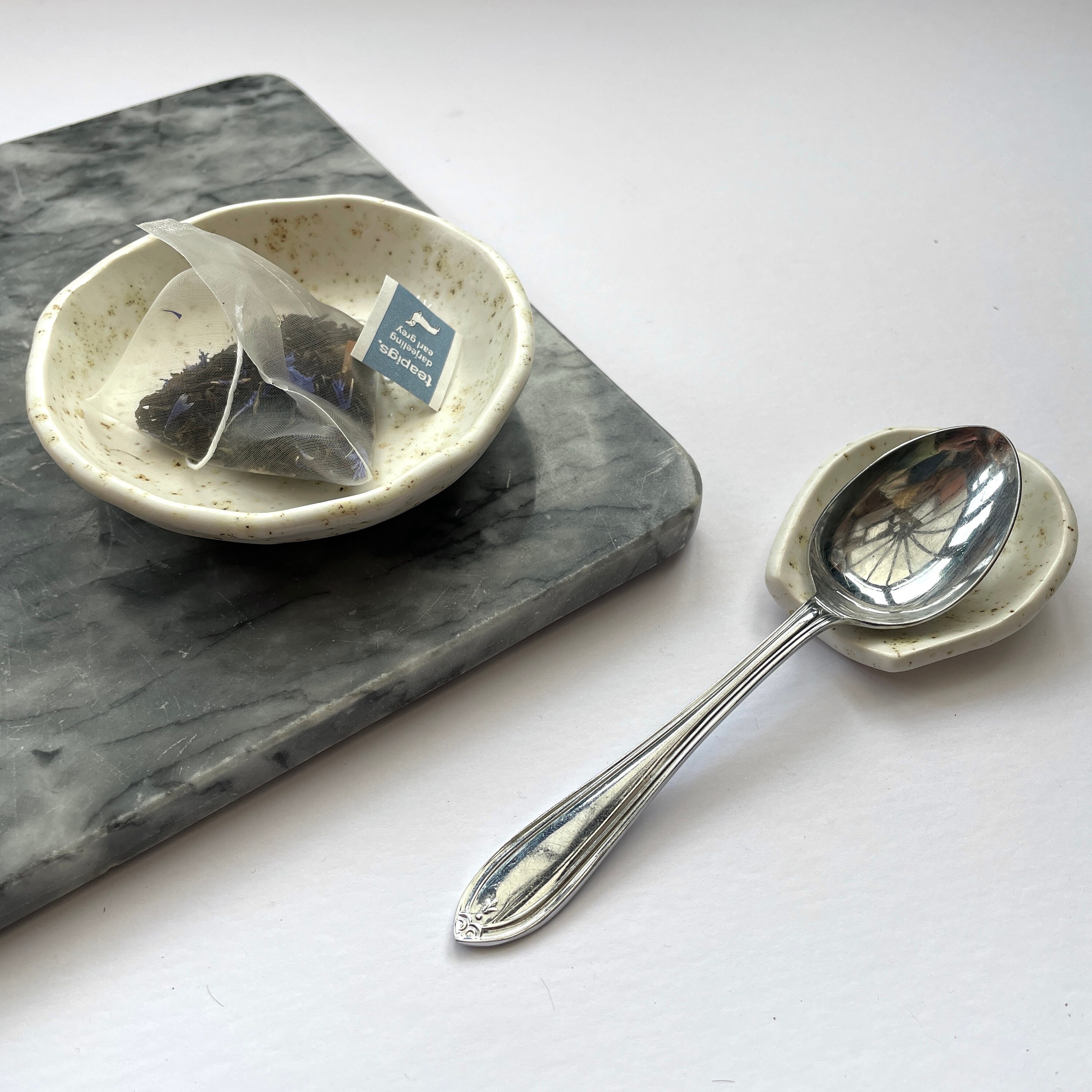 Handmade Ceramic Teaspoon Rest. Little Spoon Rests Made by Hand. - Etsy