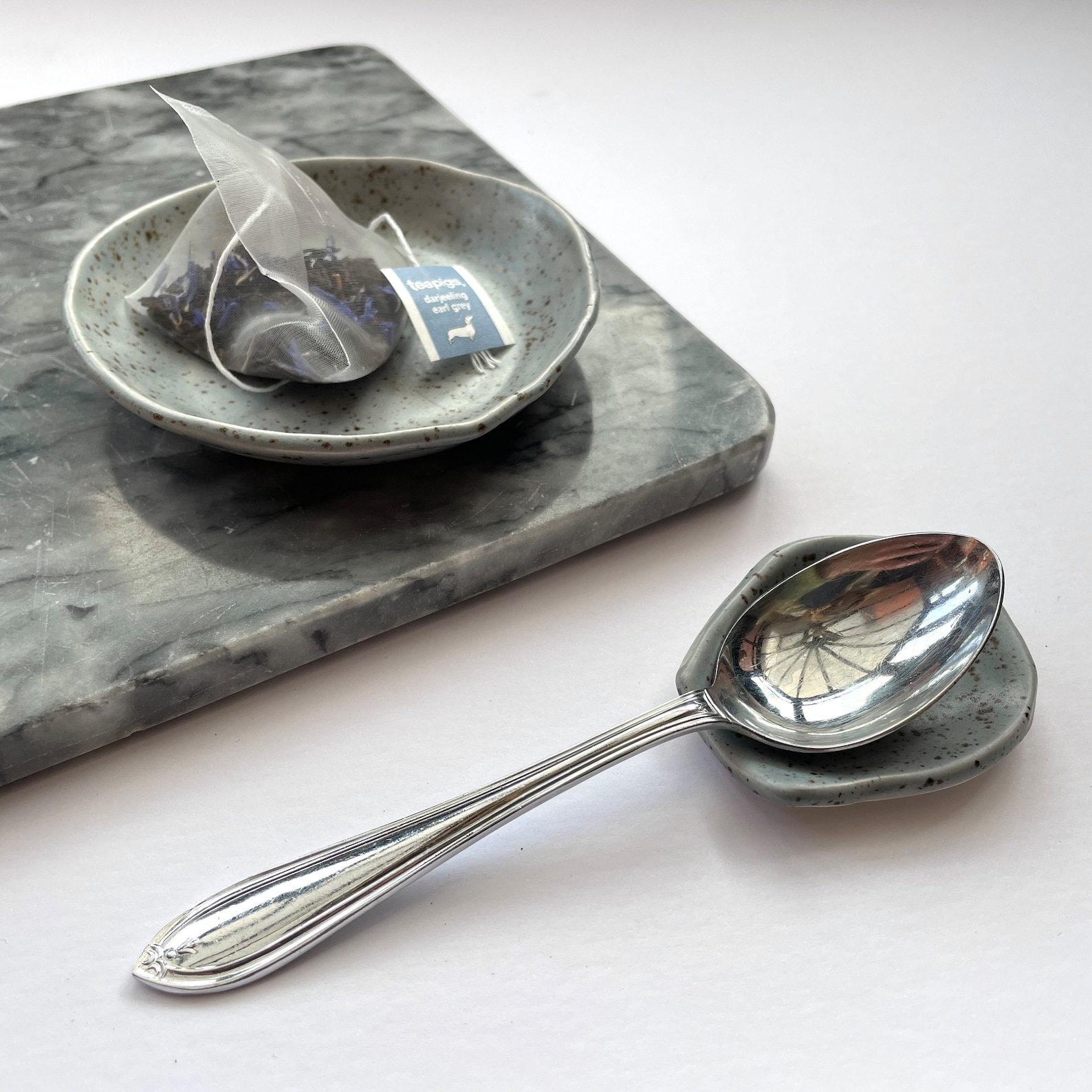 Handmade Ceramic Teaspoon Rest. Little Spoon Rests Made by Hand. - Etsy