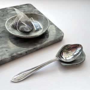 Handmade Ceramic Teaspoon Rest. Little Spoon Rests Made by Hand. - Etsy