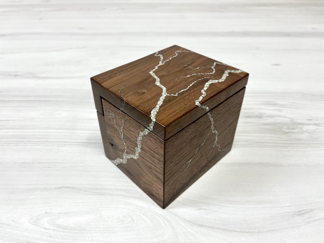 MTG Deck Box, Mithril Design, Inlay, Magic the Gathering, Commander ...