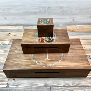 8000 Karte Magic the Gathering Megabox, Gemstone Inlay, MTG Deck Box ...