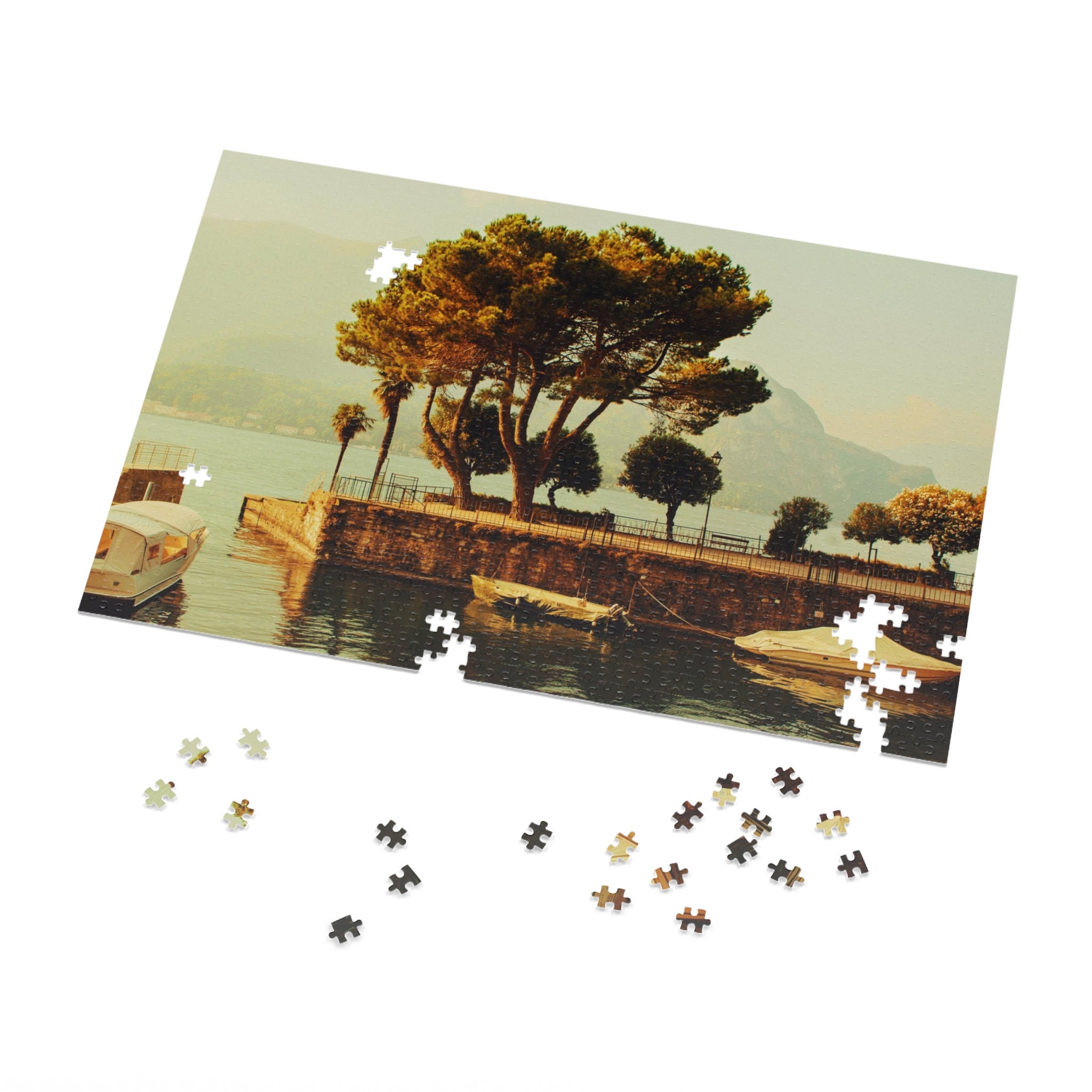 Lake Como Puzzle, Jigsaw Puzzle Lake Como, Lake Como 1000 Piece Jigsaw ...