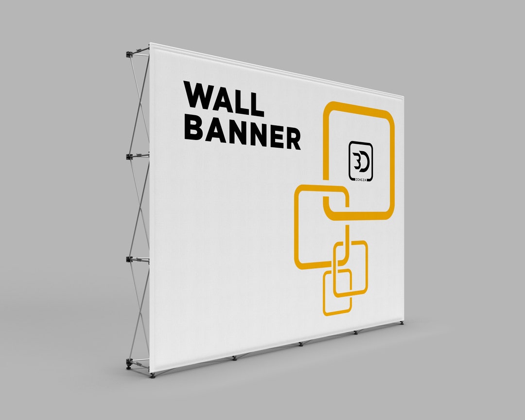 3X4 89.5h X 118.5w Fabric Pop up Banner - Etsy