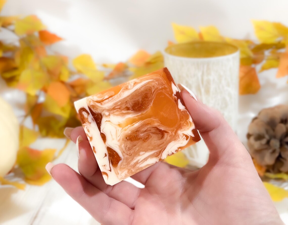 Pumpkin Chai Soap Bar Glycerin Fall Soap Gift for Pumpkin Lover Fall ...