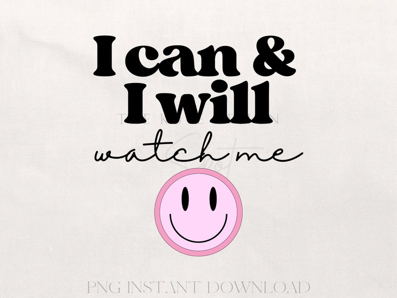 Positive Affirmations PNG Digital File, Designs for Sublimation ...