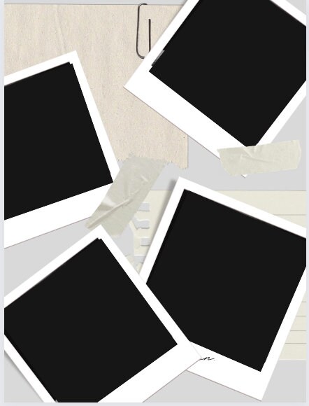 Junk Journal Retro Photo Frames - Digital Download - Etsy