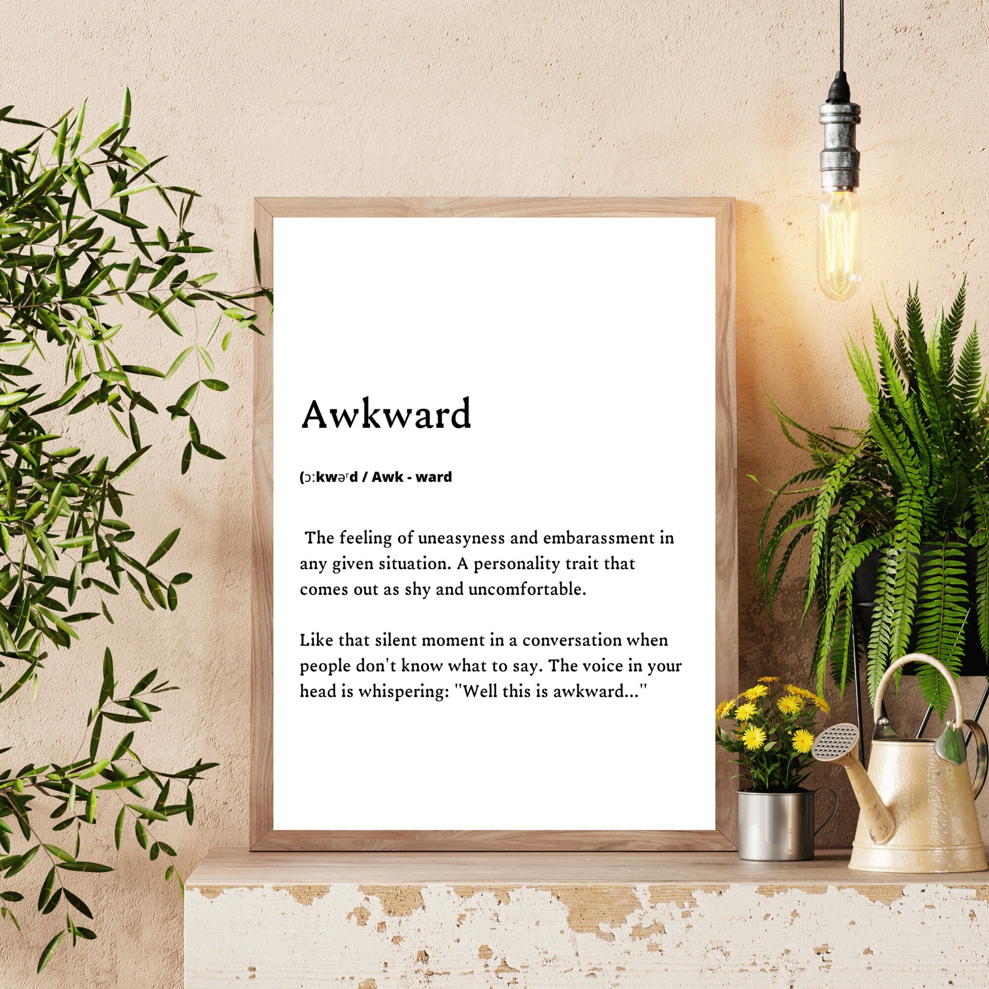 Well This Is Awkward Quote