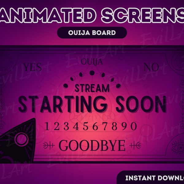Animated Ouija Board - Etsy