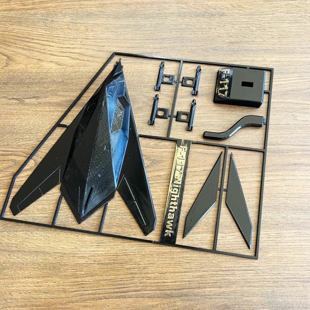 Fighter Jet Model Kit : F-117 DIY Modern Aircraft Model | Aviation ...
