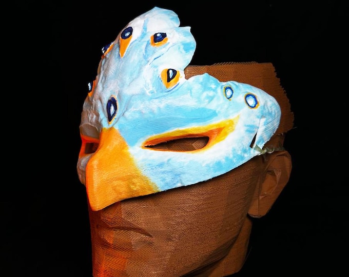 Felt Swan Mask - Bird Mask - Masquerade - Swan Costume - Mardi Gras ...