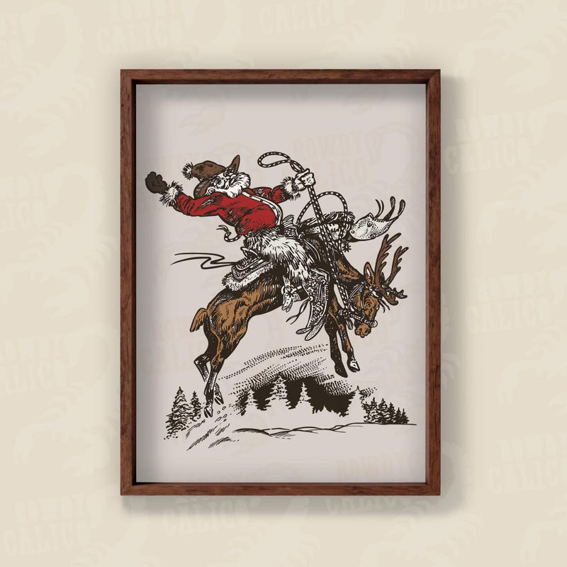 Western Christmas - Etsy