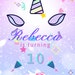 Electronic Unicorn Birthday Party Invite, Mobile Unicorn Birthday Party ...