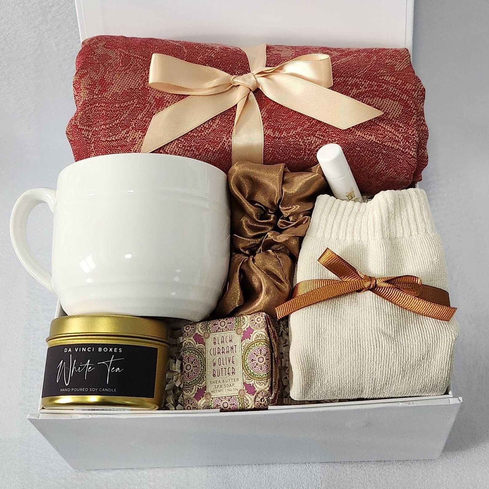 Hug in a Box, Encouragement Gift, Mom Gift Set, Thinking of You Box ...