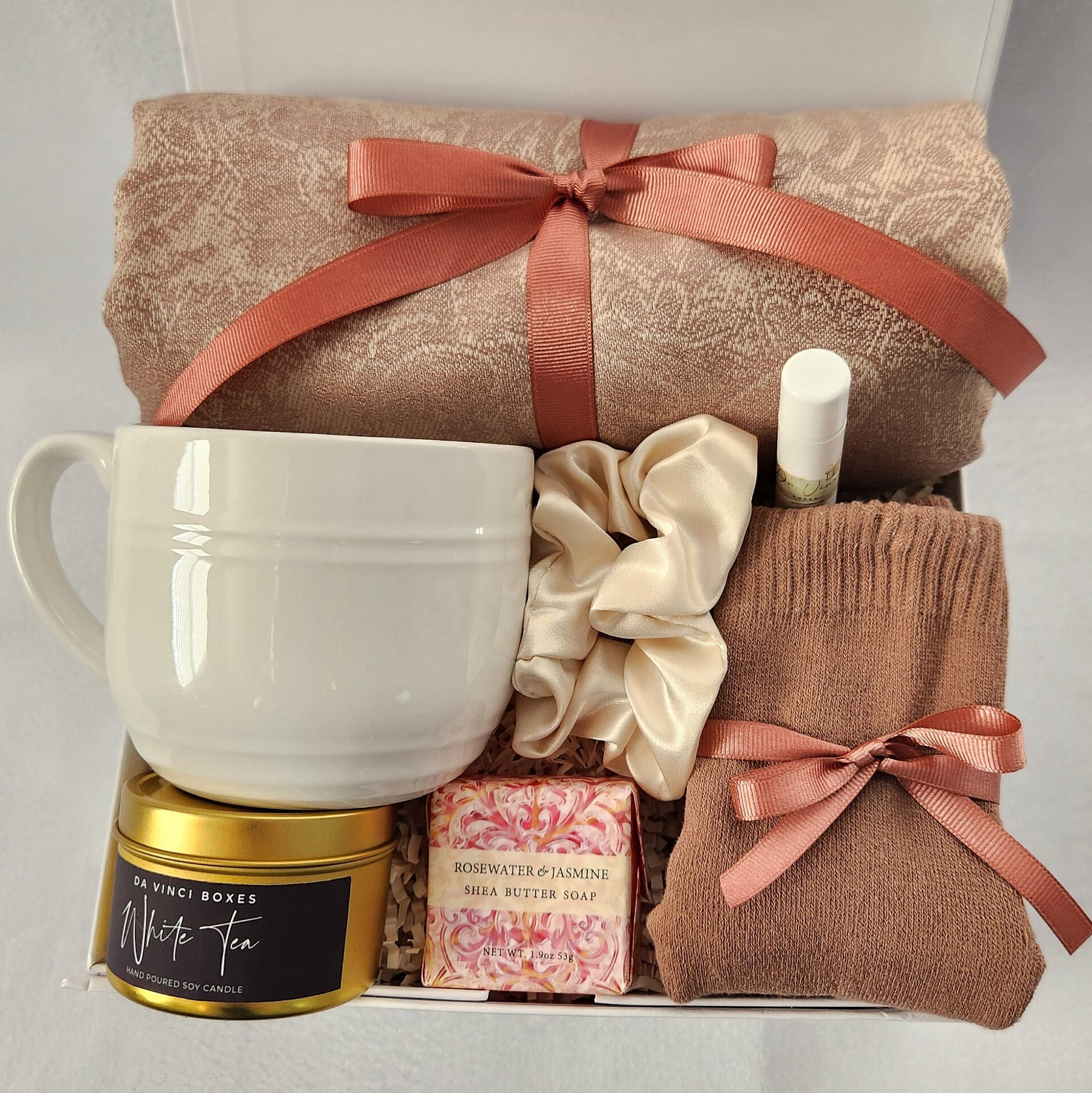 Care and Comfort Gift, Get Well Soon Basket, Woman Selfcare Gift With ...