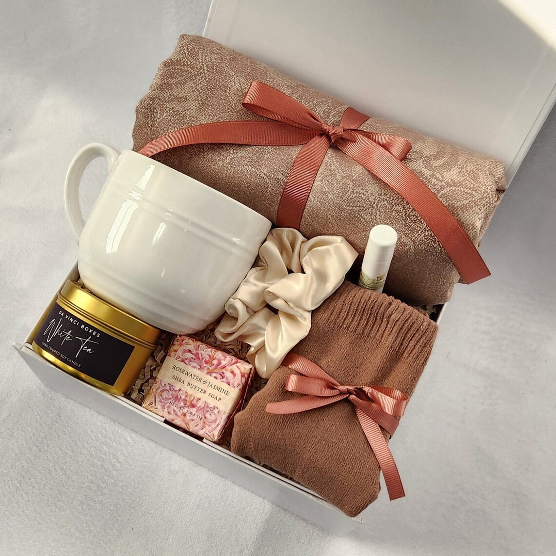 Hug in a Box, Encouragement Gift, Mom Gift Set, Thinking of You Box ...